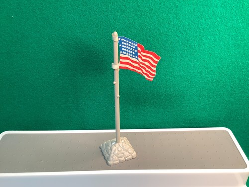 Original Marx Fort Apache Playset Flag Pole with Base | eBay