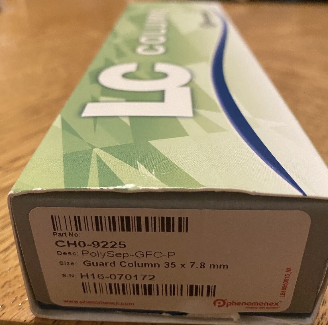 Phenomenex CH0-9225 PolySep-GFC-P Guard Column 3.5X7.8mm for sale ...
