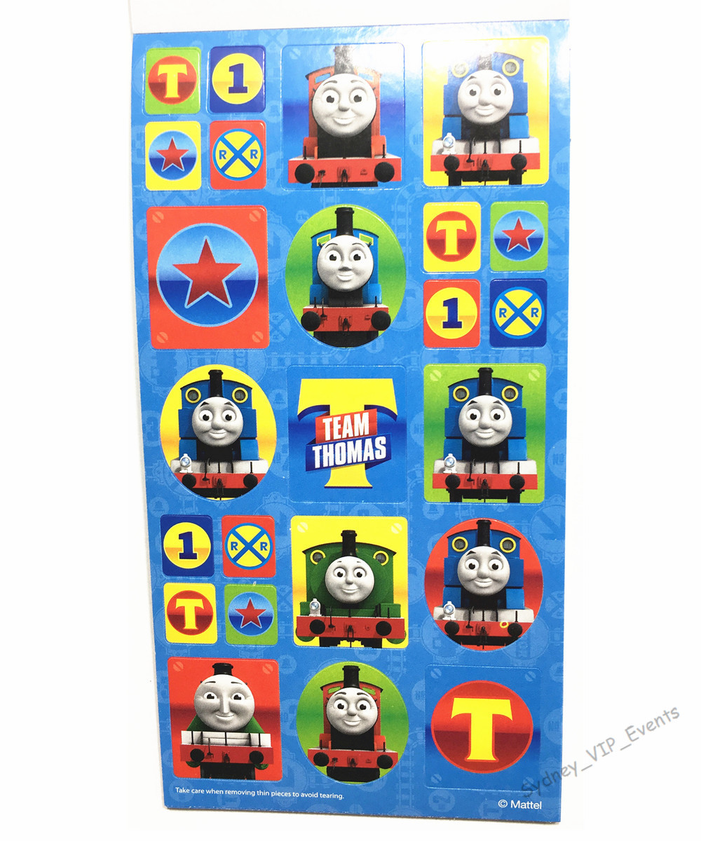 BOYS BIRTHDAY PARTY THOMAS THE TANK ENGINE TICKER BOOK 288PK FAVOUR BAG ...