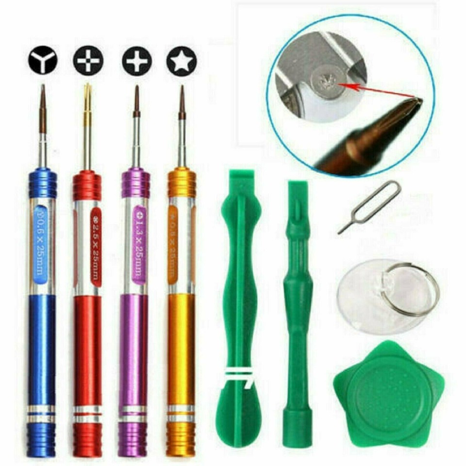Repair Opening Pry Tools Screwdriver Kit Set Cell Phone iPhone 13 12 11 ...