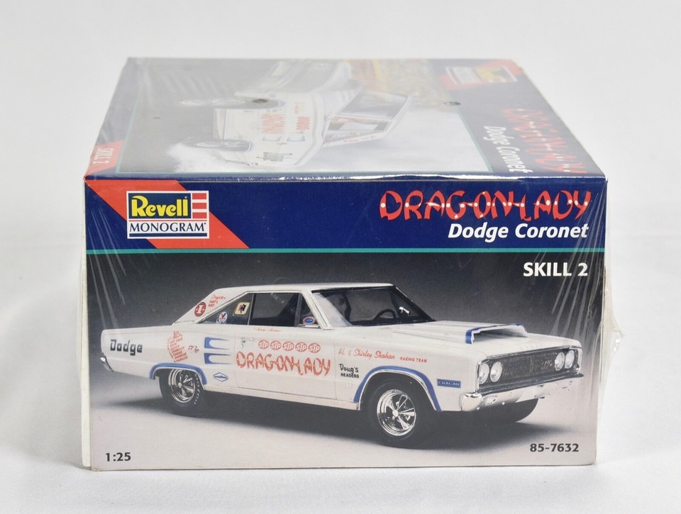Vintage Revell Drag On Lady 1967 Dodge Coronet R/T Drag Car in 1/25th ...