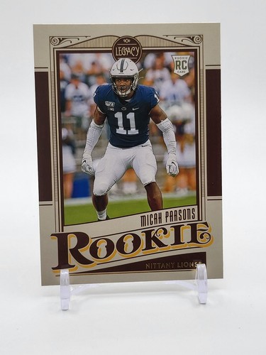 Micah Parsons ROOKIE CARD 2021 Panini Legacy #179 Penn State Dallas ...