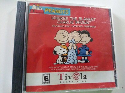 Peanuts: Where's the Blanket Charlie Brown? PC MAC CD cartoon Snoopy ...