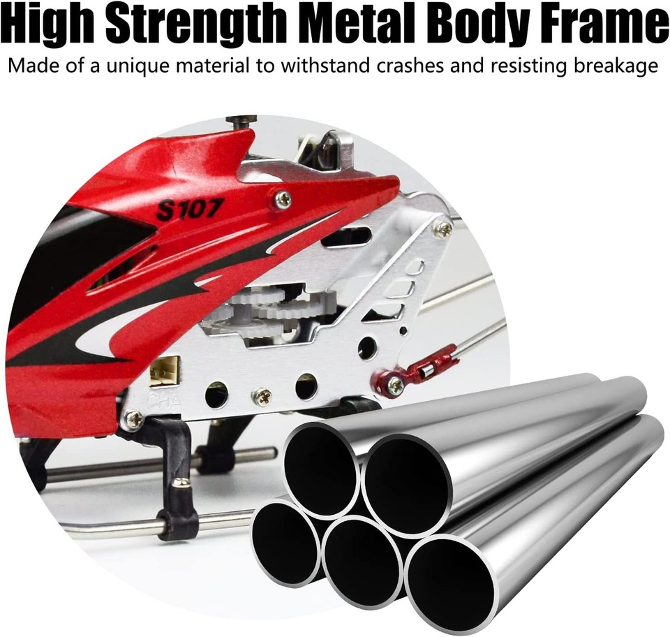 Syma S107G RC Helicopter 3.5CH Mini Metal Remote Control Helicopter Kid ...