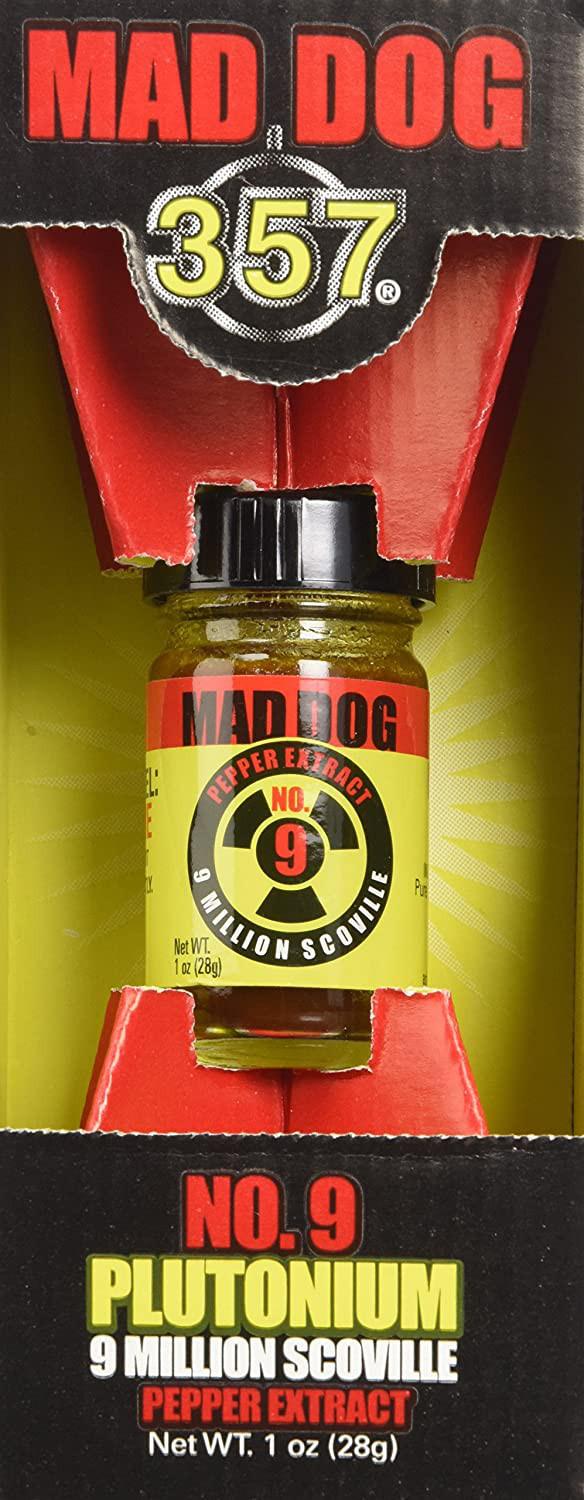 Mad Dog 357 No. 9 Plutonium 9 Million Scoville Pepper Extract, 1oz | eBay