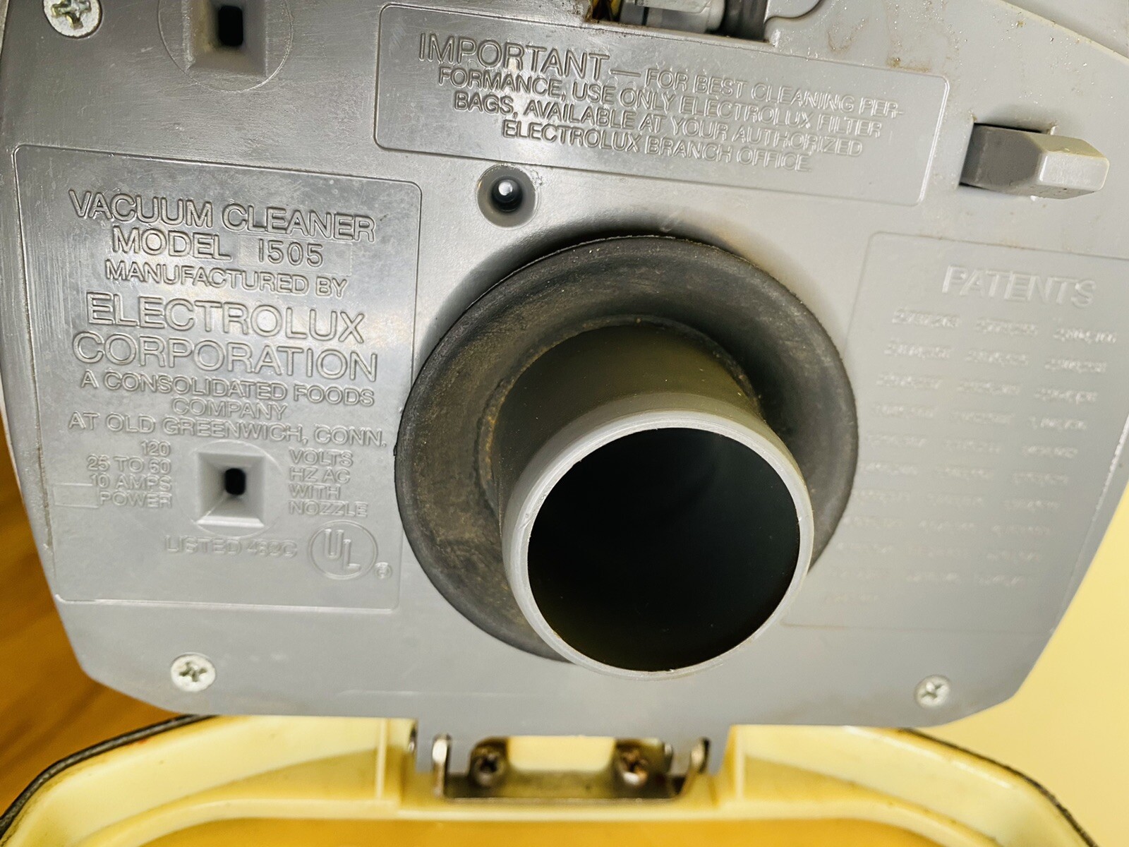 Vintage Electrolux Model 1505 Vacuum | eBay