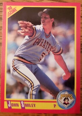 John Smiley Pittsburgh Pirates 1990 Score Baseball Card #334 MT | eBay
