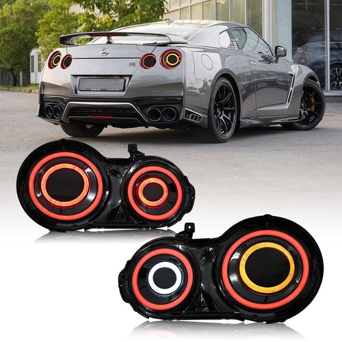 LED Tail Lights Fit For 2007-2017 Nissan GTR GT-R R35 Rear Lamps ...