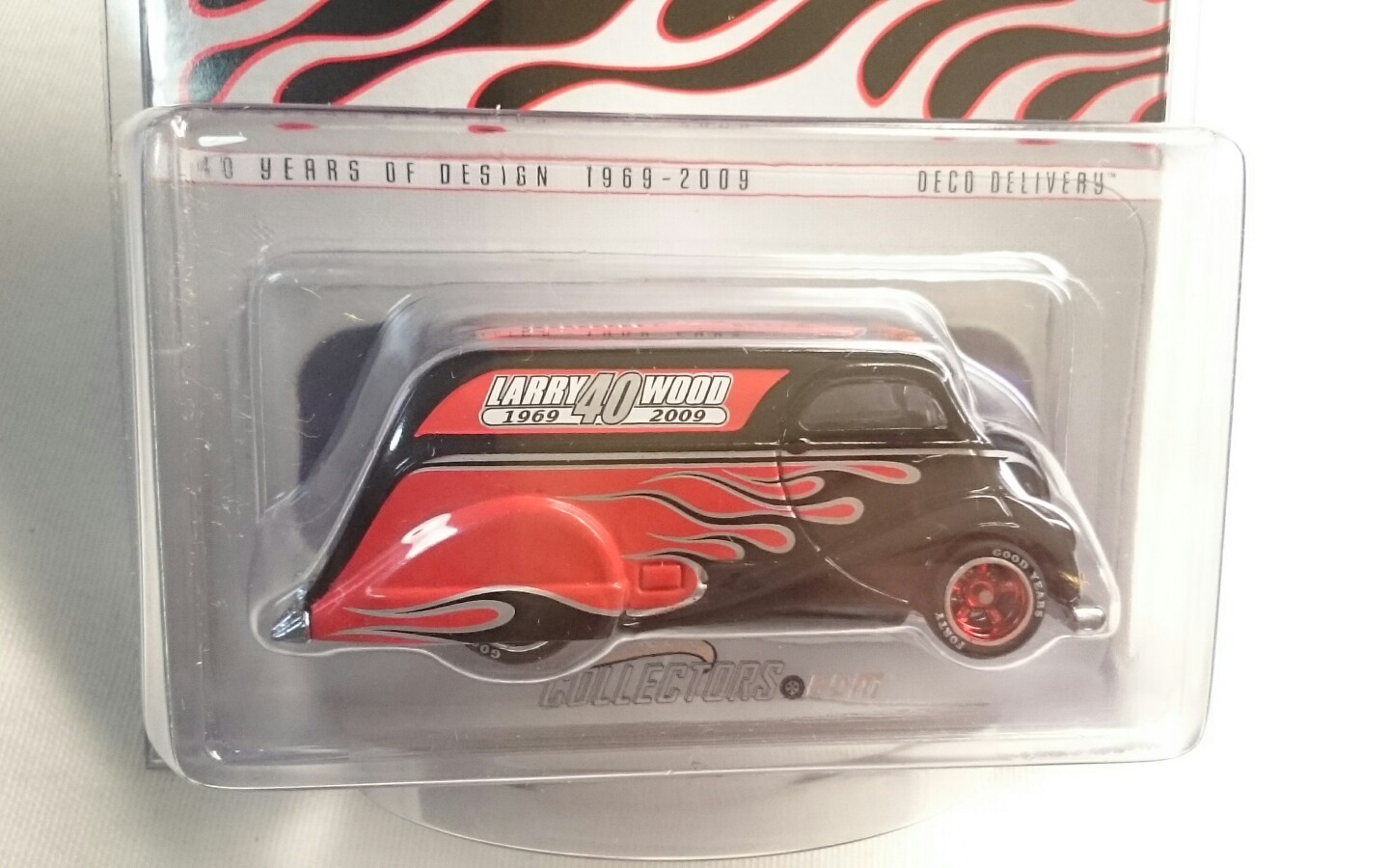 HOT WHEELS RLC DECO DELIVERY JAPAN 2009 LARRY WOOD 40 YEARS DESIGN 1907 ...