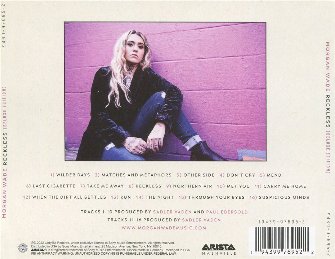 MORGAN WADE RECKLESS [DELUXE VERSION] NEW CD 194399769522| eBay
