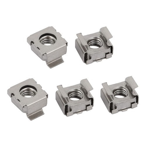 5pcs M6 304 Stainless Steel Cage Nut for Server Shelves Shelf Cabinet ...