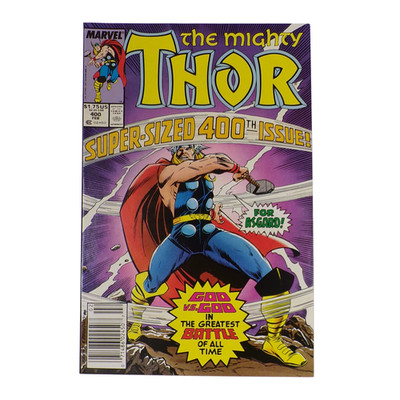 "THE MIGHTY THOR" Issue # 400 (Feb 1989, Marvel Comics) Super-Sized ...