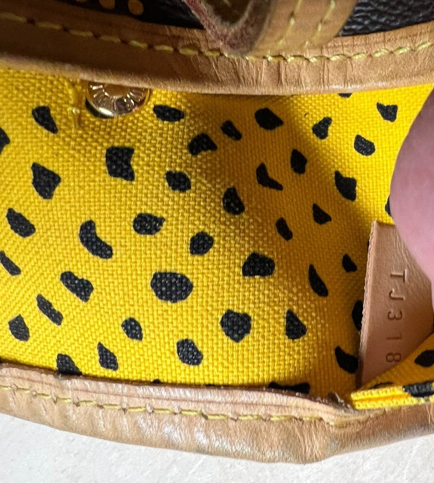 Louis Vuitton x Yayoi Kusama Yellow Monogram Dots Infinity Neverfull MM ...