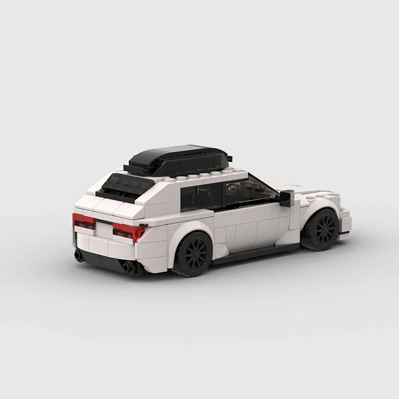 LEGO Car MOC: Audi RS6 White Speed Champions Style Fast Delivery ...