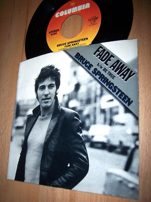 VG++ 1980 Bruce Springsteen Fade Away / Be True Pic Sleeve 45RPM | eBay