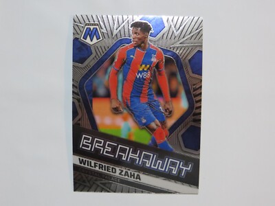 2021-22 Panini Mosaic EPL Breakaway SILVER Wilfried Zaha Crystal Palace ...