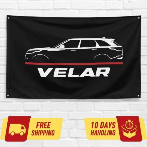 For Land Rover Velar 2017-2022 Enthusiast 3x5 ft Flag Banner Birthday ...