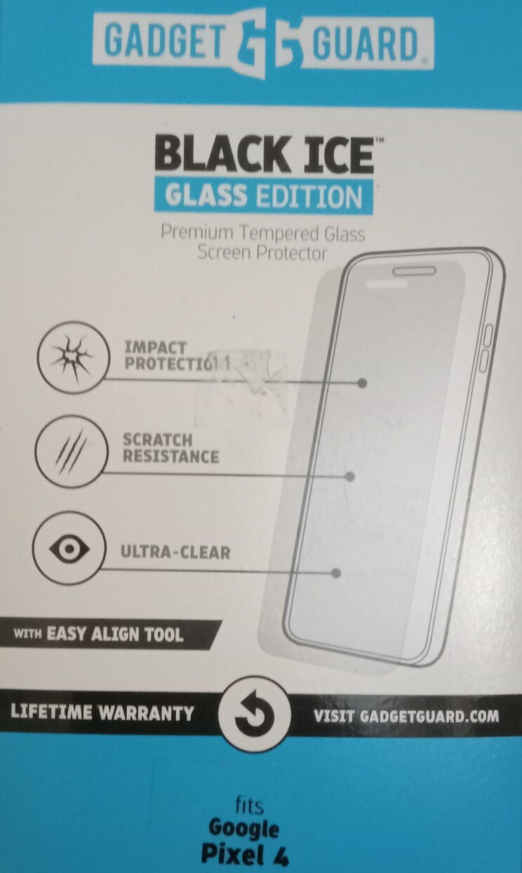NEW - Gadget Guard Black Ice Screen Protector for Google Pixel 4 RJ276 ...
