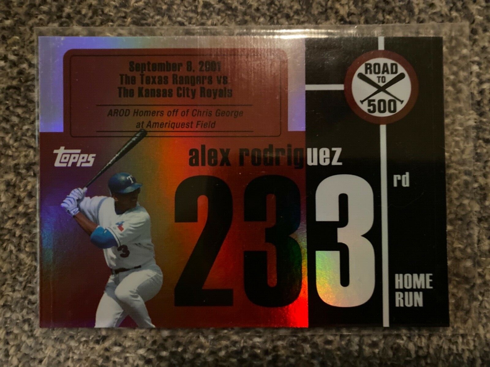 2007 Topps Alex Rodriguez Road To 500 #ARHR233 Baseball Card | eBay