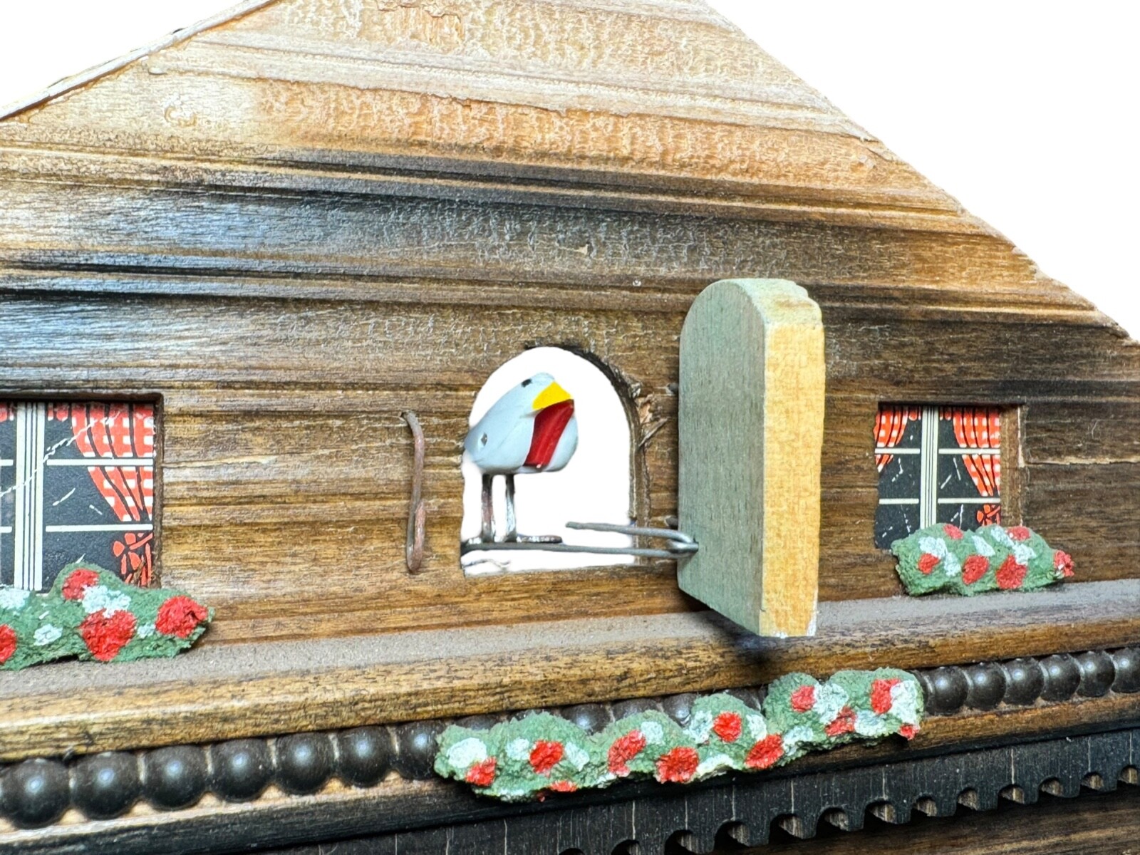 Regula Movement With Bird Synt oil clock 859 Germany cuckoo clock 25-N ...