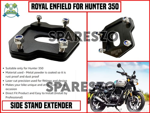 Royal Enfield "SIDE STAND EXTENDER" For Hunter 350 | eBay Australia