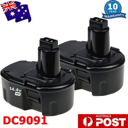 2X DC9091 XRP 14.4V Battery For Dewalt DW9094 DE9038 DE9094 DW9091 ...