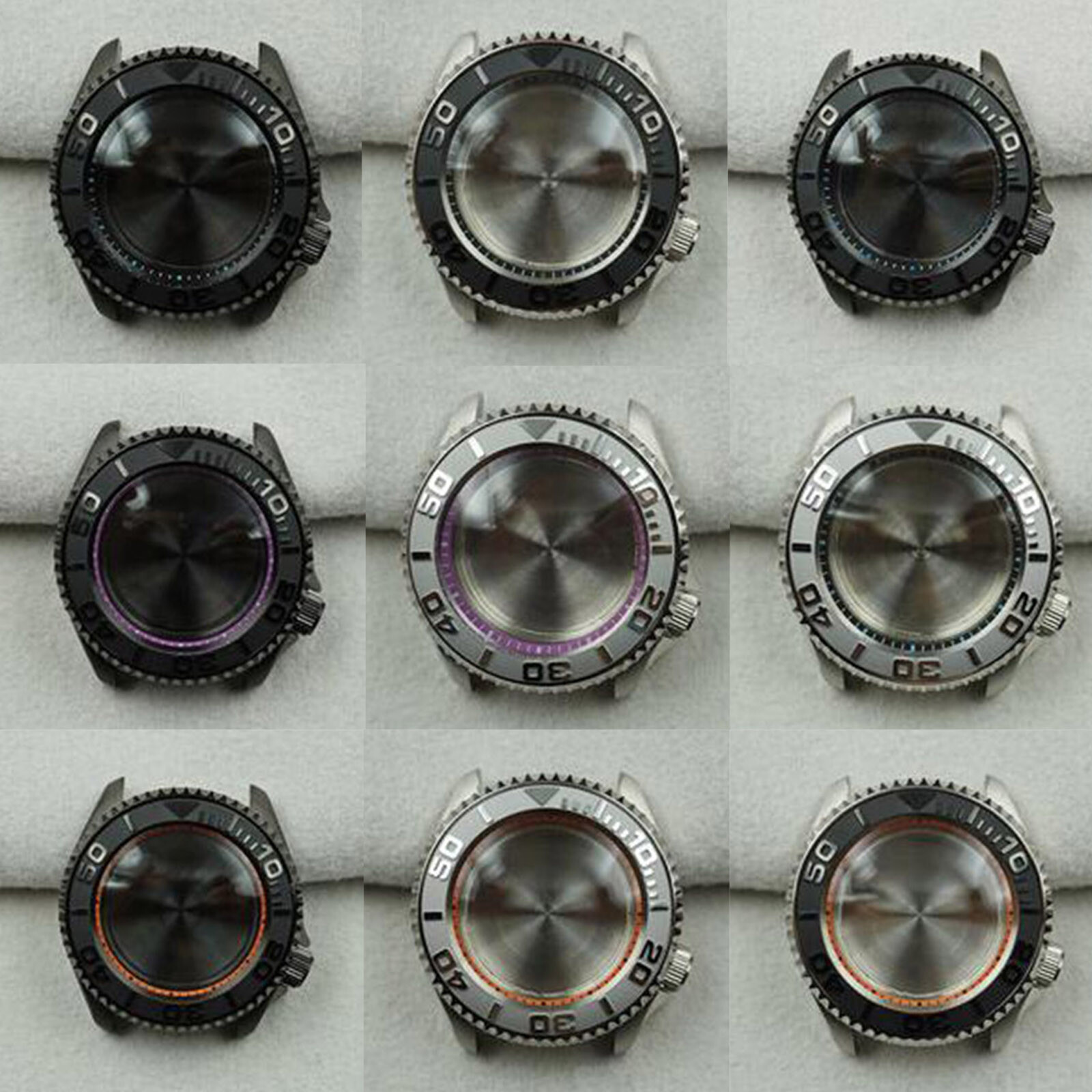 For NH35/NH36/4R35A/4R36A Movement 42MM Mechanical Diving Waterproof ...