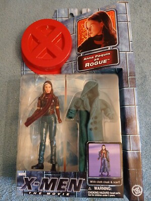 X-Men The Movie: ANNA PAQUIN as ROGUE 5" Action Figure with Cloak ...