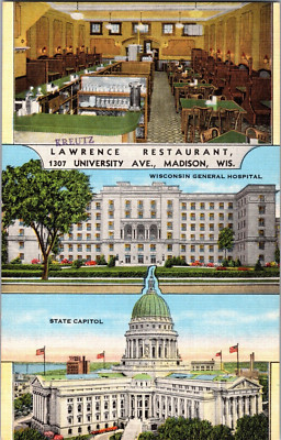 Madison Wisconsin Lawrence Restaurant University Ave State Capital ...