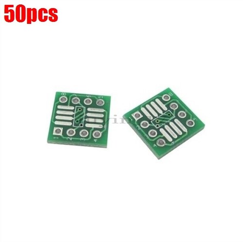 50Pcs SOIC8 To DIP8 Adapter Plate Interposer Board SOP8 SO8 Pcb Board ...