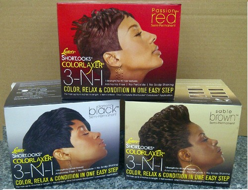 Luster’s Shortlooks ColorLaxer 3-N-1 Hair Relaxer Kit Colour, Relax ...
