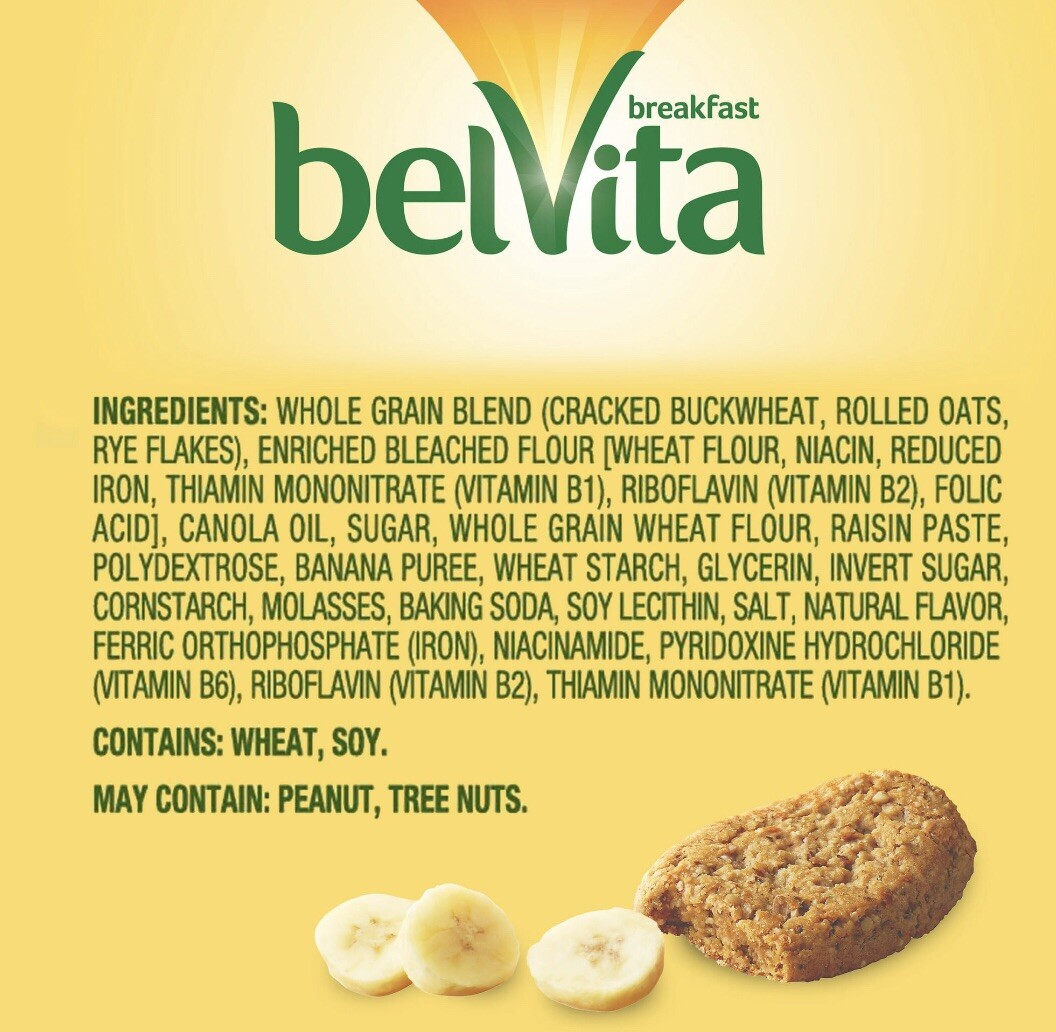 Belvita Breakfast Biscuits Banana Bread