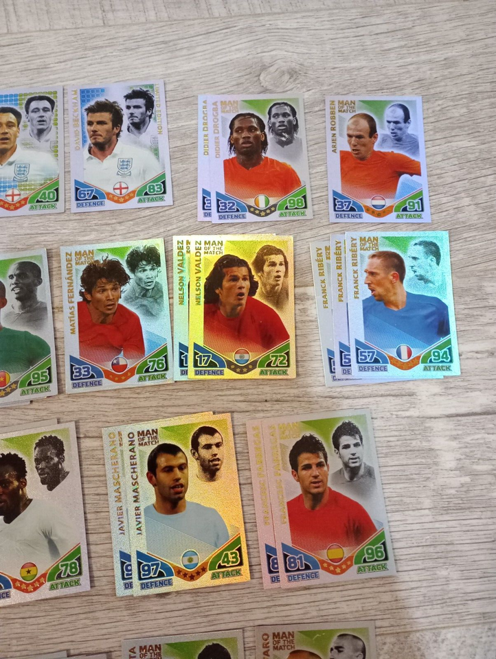 Topps Match Attax 2010 World Cup - Man of the Match , 100 Club ...