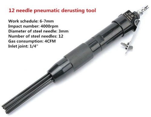 Pneumatic Derusting Descaling Polishing Tools Air Rust Remover Cleaner ...