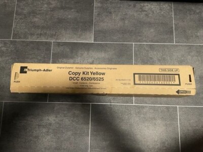 Triumph-Adler Copy Kit Yellow DCC 6520/ 6525 652511116 | eBay.de