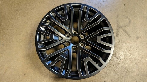 22" GMC Sierra Yukon Metallic Black & Milled Wheel Rim 84040799 5906 #4 ...