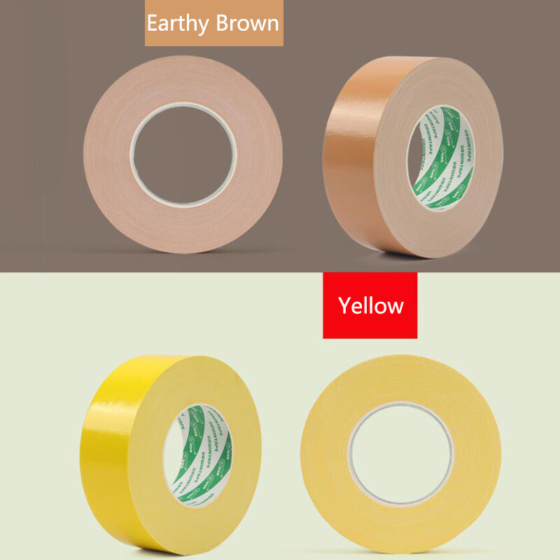 50m Color Cloth Base Tape Cloth Duct Tape Carpet Floor Waterproof Tapes ...