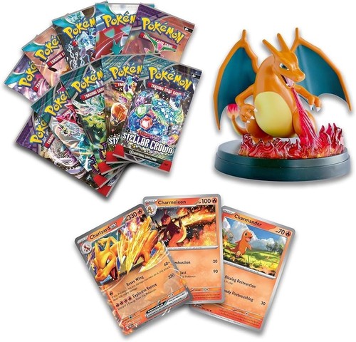 Charizard ex Super Premium Collection Box Pokemon TCG (10 Booster Packs ...