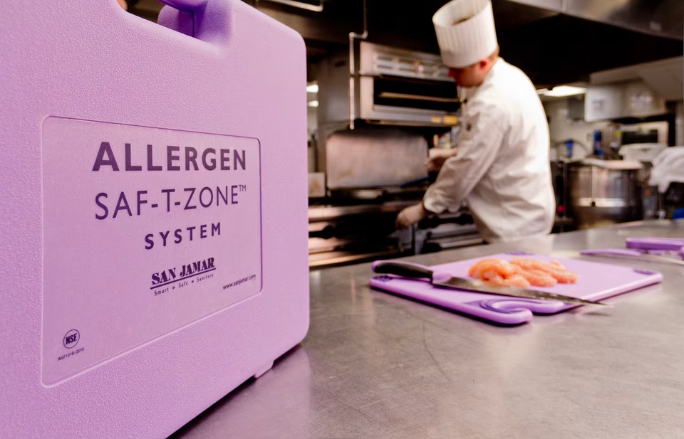 San Jamar ASZ121812SYS Allergen Saf-T-Zone System | eBay