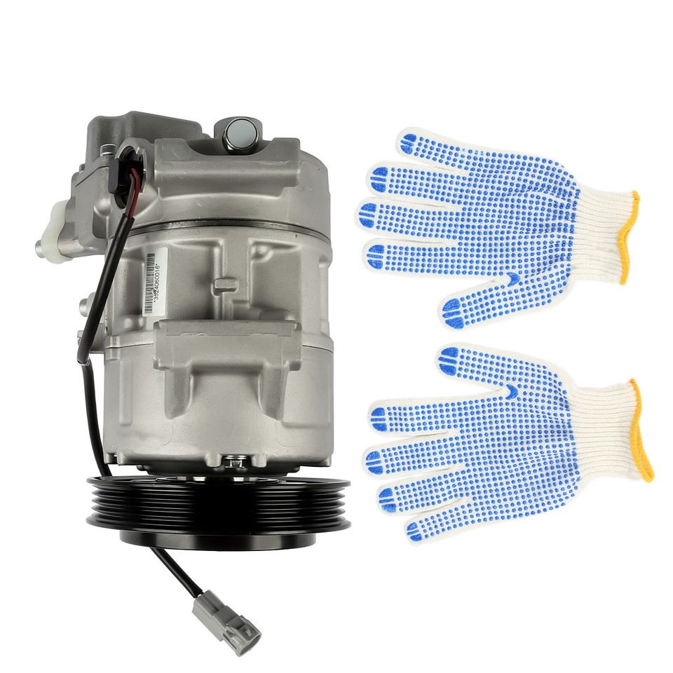 A/C AC Compressor with Clutch for 2007-2012 Toyota Yaris L4 1.5L ...