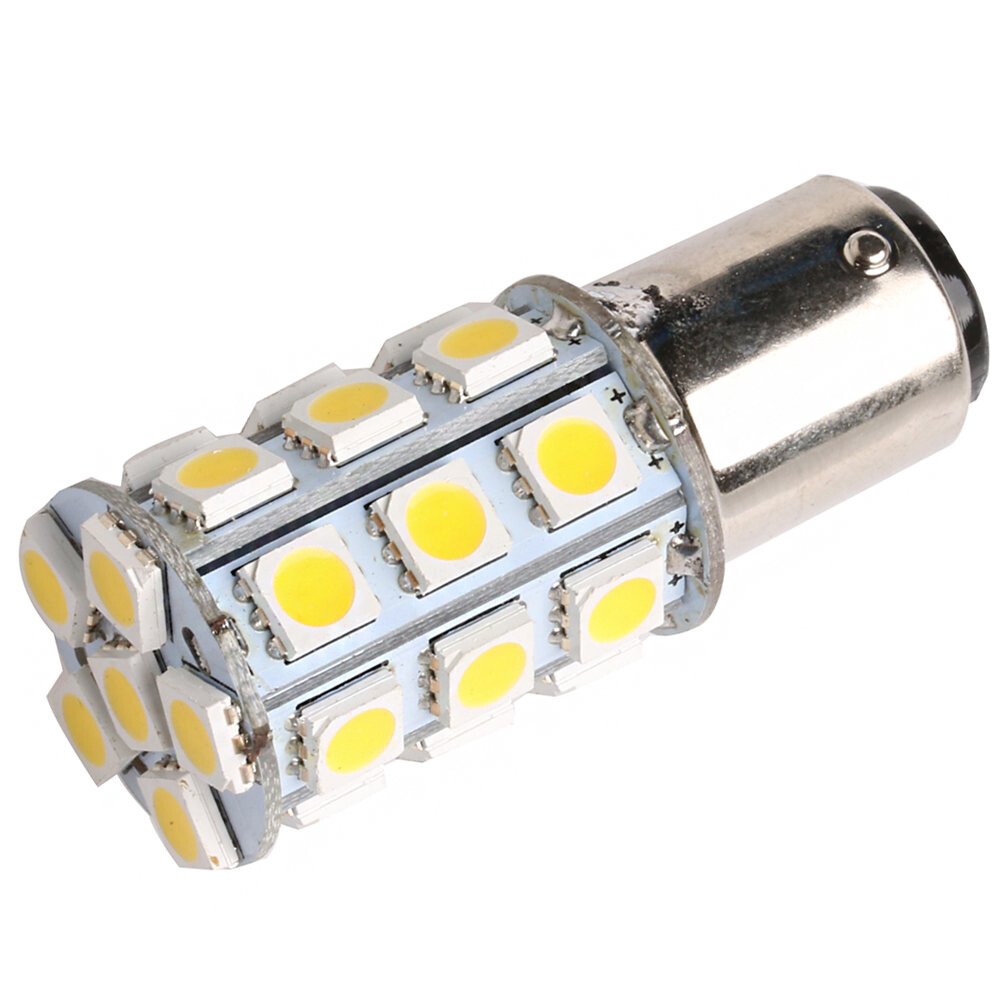 White Cabin Marine Boat LED Interior 27-SMD BA15D DC24V Lights Bulbs | eBay