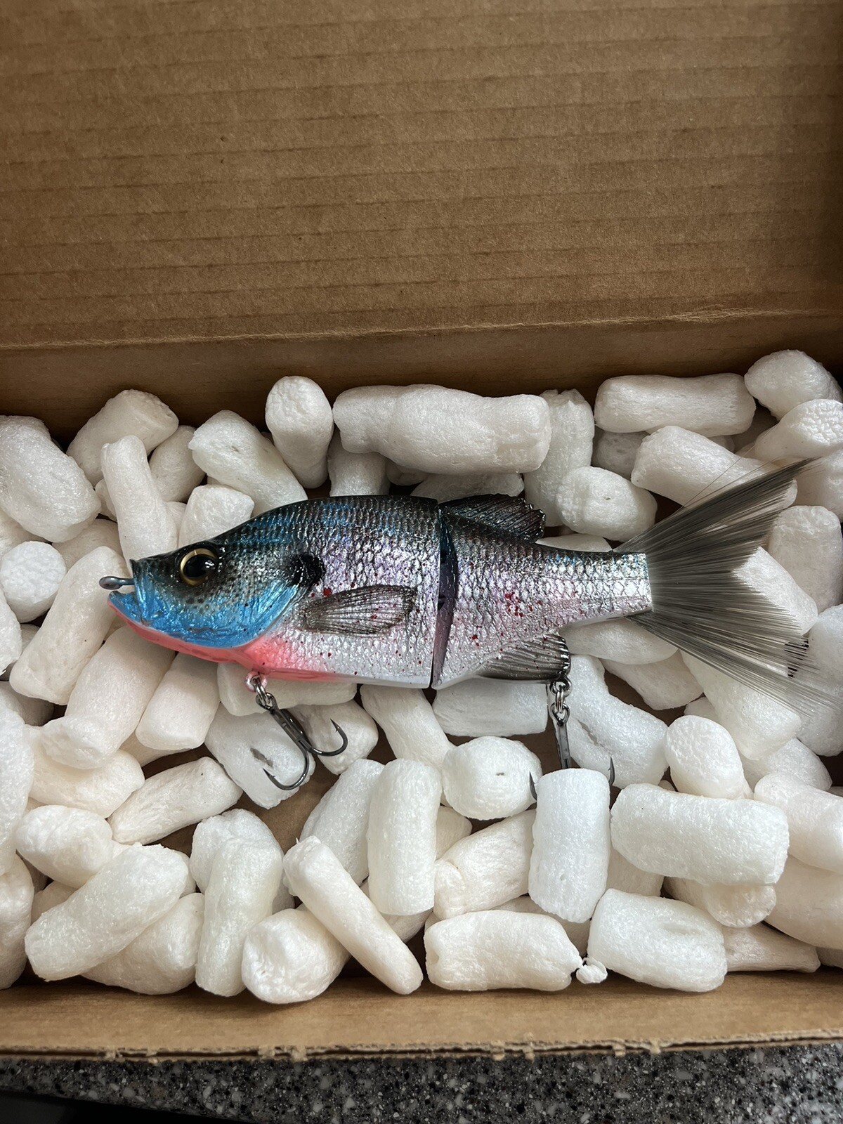 New KGB Crappie Gillappie V2 Glide Bait Swimbait Fast Shipping! | eBay