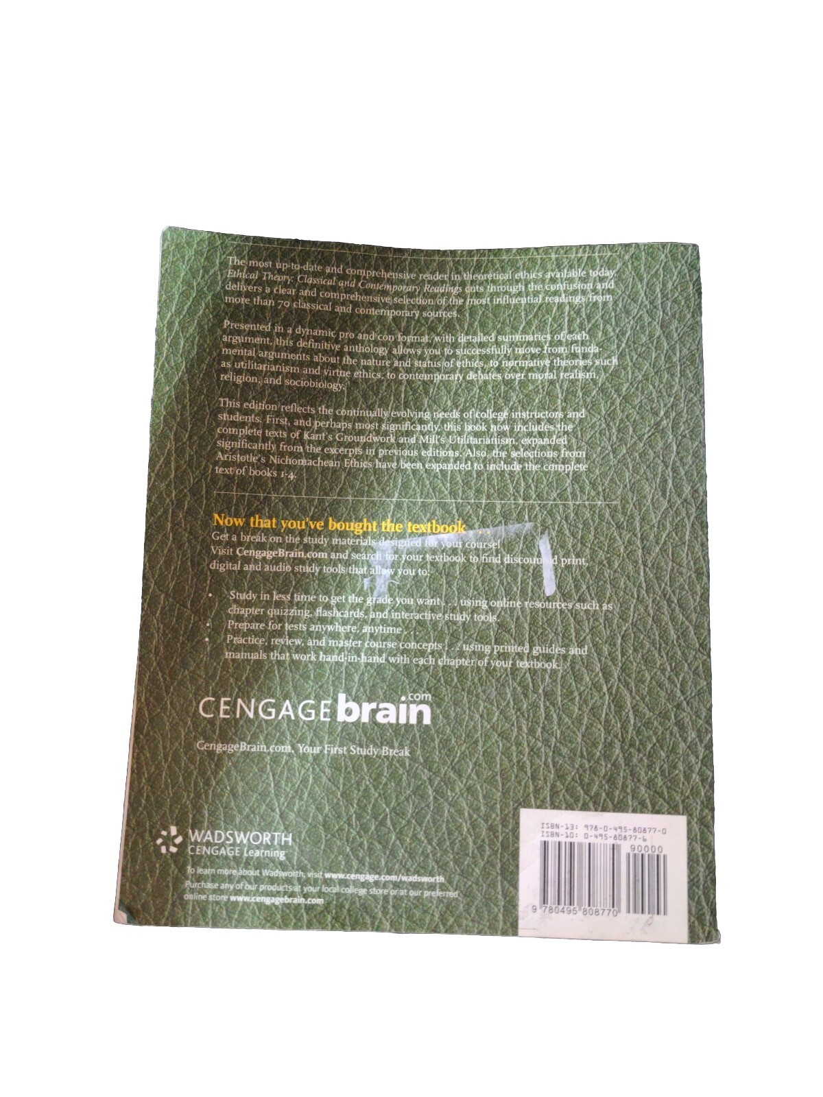 Ethical Theory : Classical and Contemporary Readings by Louis P. Pojman ...