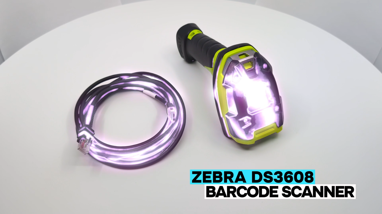 Zebra DS3608-ER Rugged Extended Range Barcode Scanner, DS3608 ...