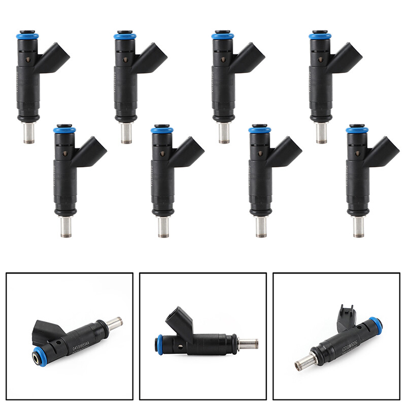 8x Fuel Injectors For 05-09 Ram Dodge Jeep Chrysler 300 Hemi 5.7L V8 ...