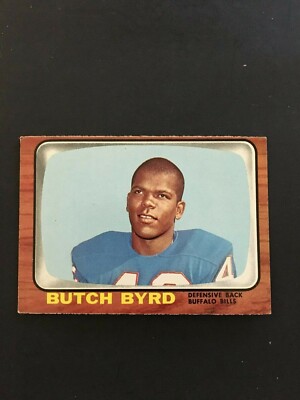 10337* 1966 Topps # 20 Butch Byrd NM-MT | eBay