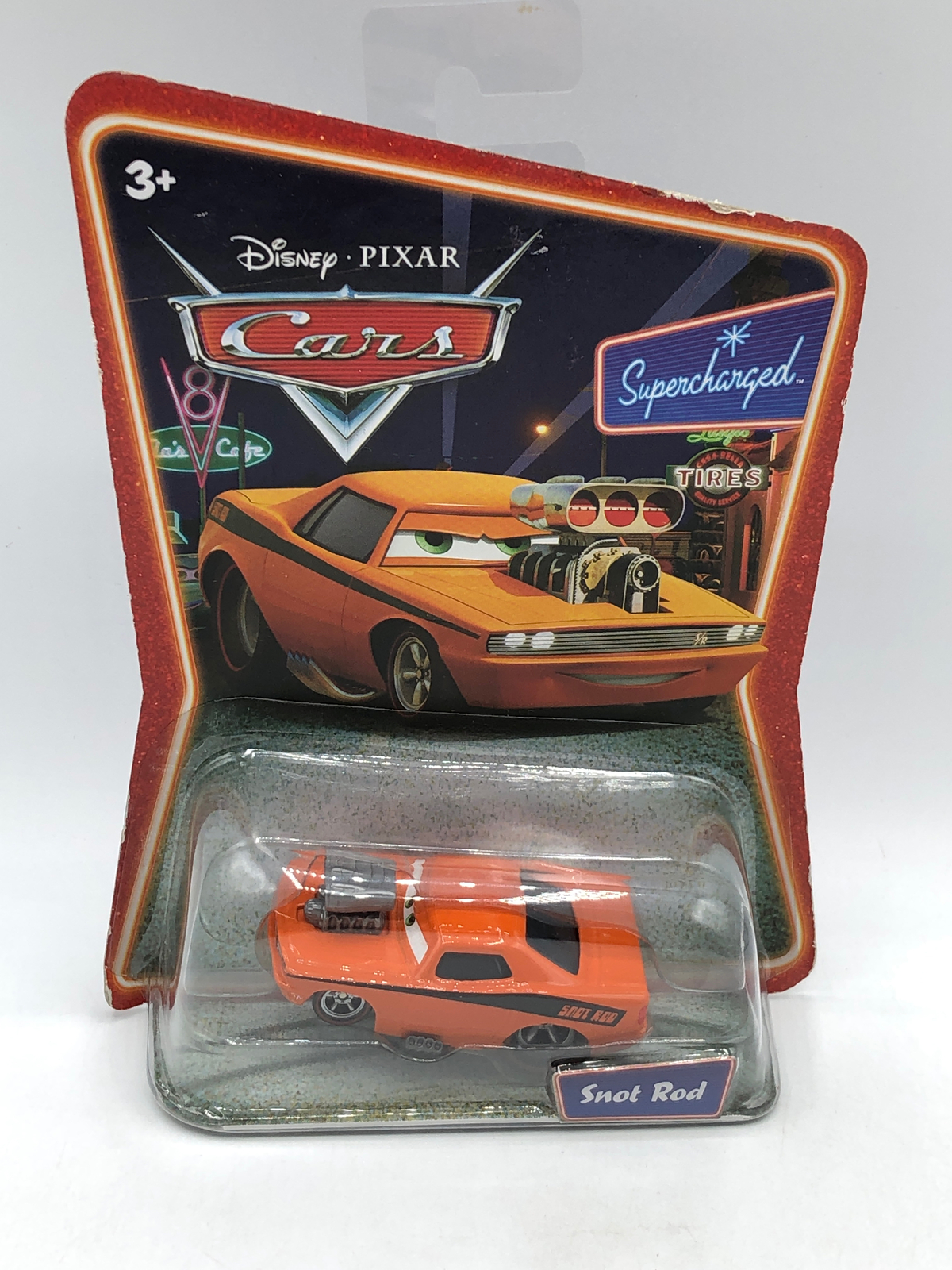 Disney Pixar Cars Boost & Snot Rod Supercharged 2005 Die-Cast 1:55 2 ...
