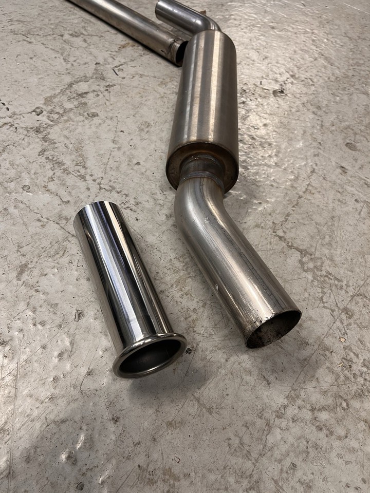 Classic mini custom Stainless Steel Exhaust System | eBay UK