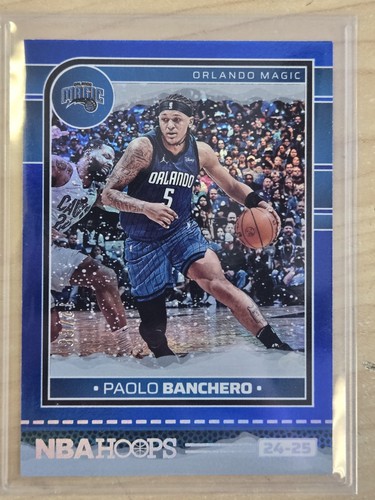2024-25 Panini NBA Hoops /88 Paolo Banchero Blue Winter Holo COLOR ...