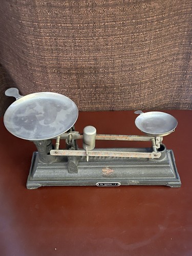 Vintage Fairbanks 8oz Troy 60 Grains Scale With Box ( Read Description ...